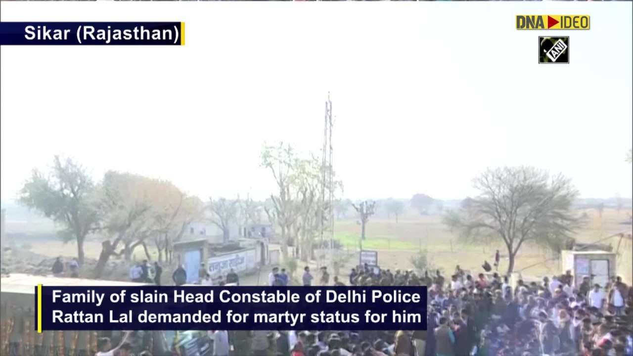 Head Constable Rattan Lal's family demands status of martyr
