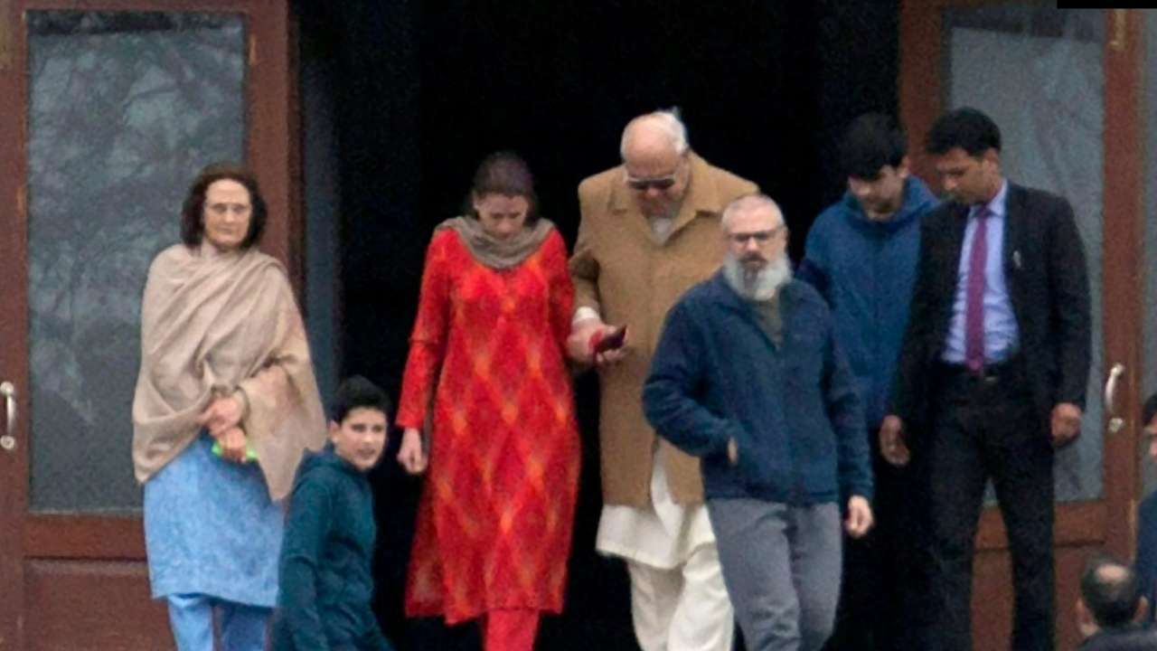 After seven months, Farooq Abdullah meets son Omar in Srinagar