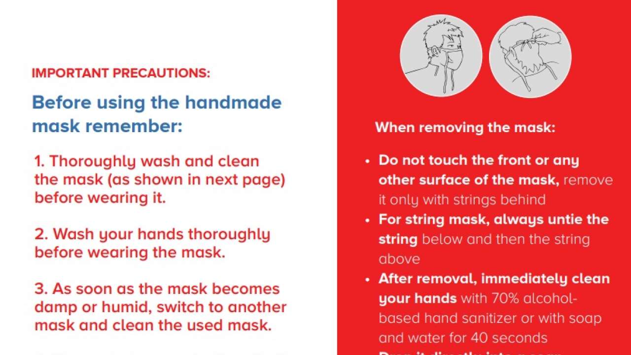 Can't get your hands on face mask? Follow this DIY manual for homemade ...
