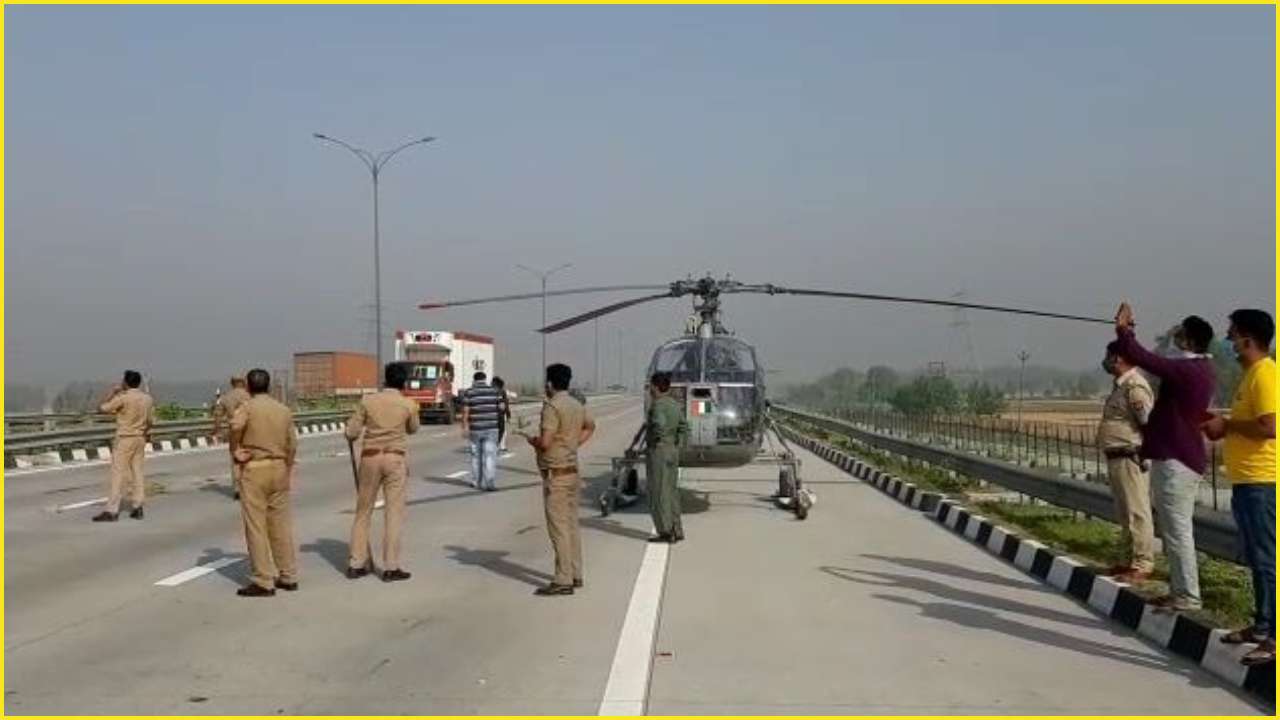 IAF's 'Cheetah' helicopter carrying COVID-19 samples makes emergency ...