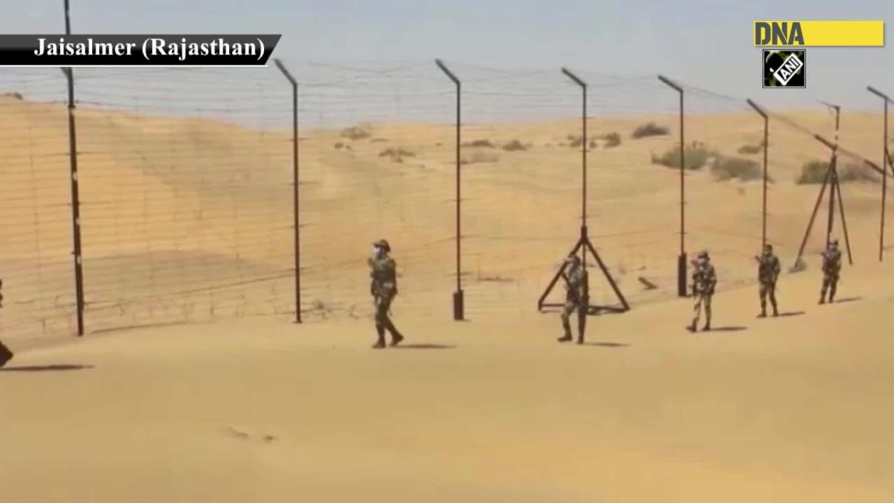 BSF troopers brave intense heat wave to safeguard international border