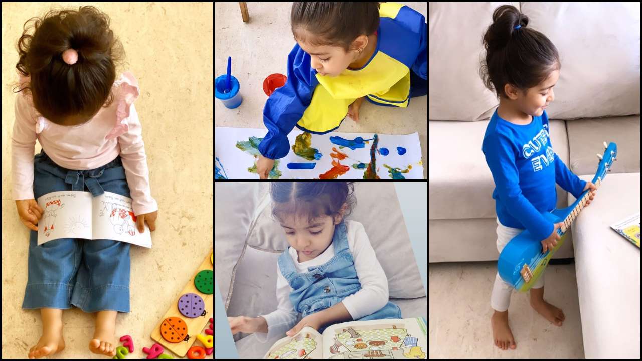 Photos: Asin's baby girl Arin Sharma is having time of her life with ...