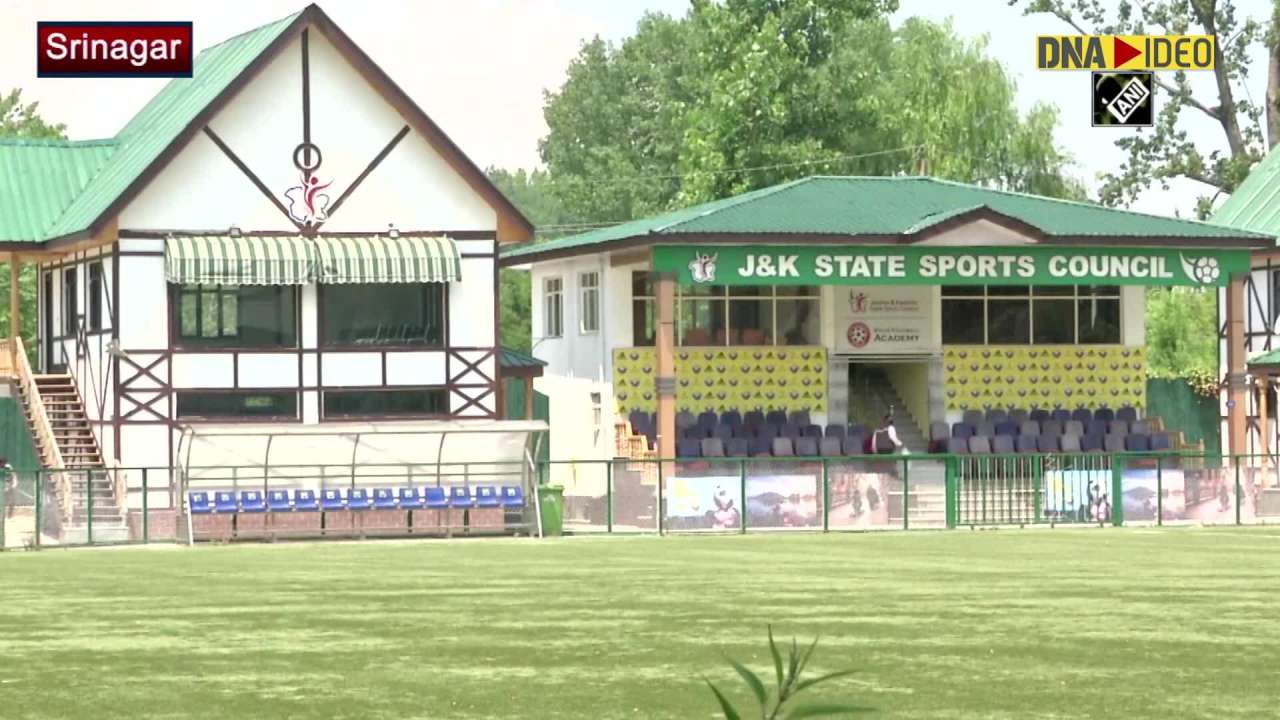 Restoration work of Srinagar's Synthetic Football Turf restarts