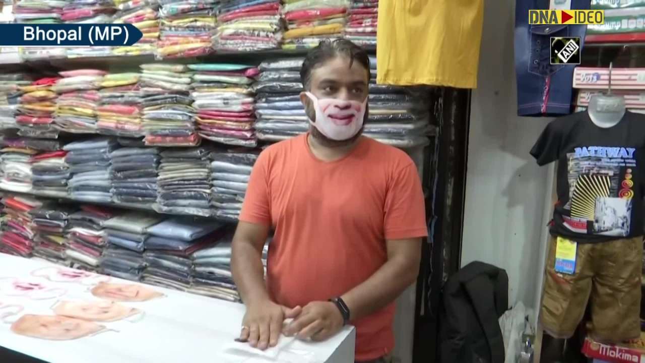 PM Modi's face masks attract customers in Bhopal