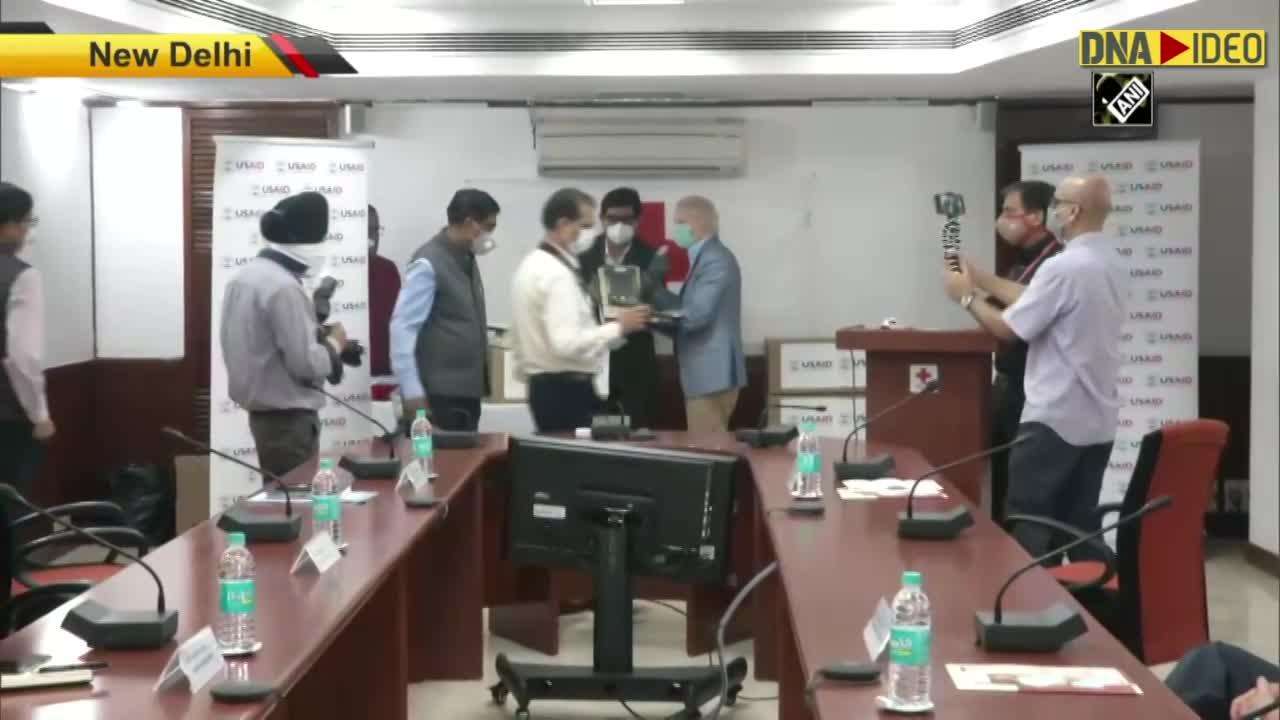 US hands over first lot of 100 ventilators to India for COVID fight