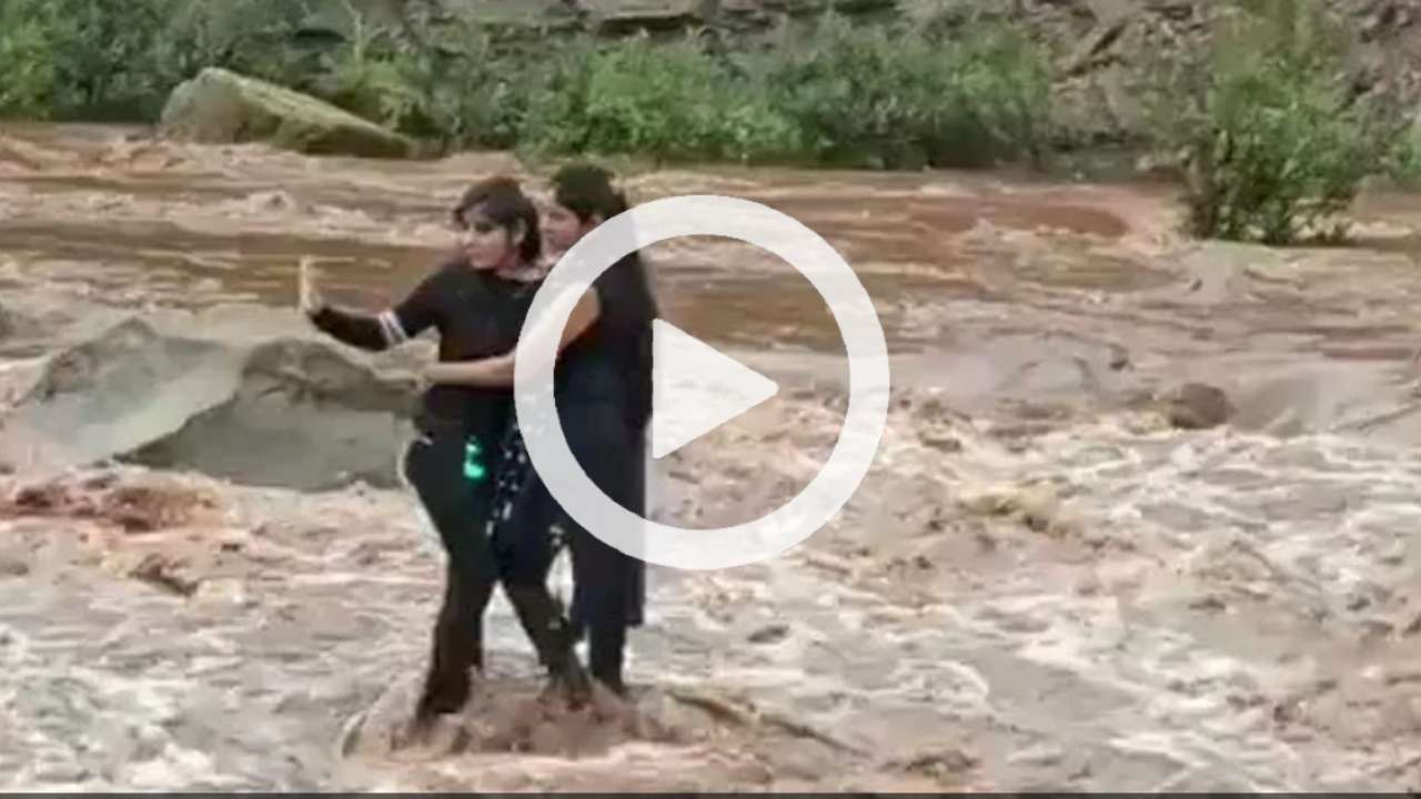 MP: Two girls stuck while taking selfies in middle of river, rescued