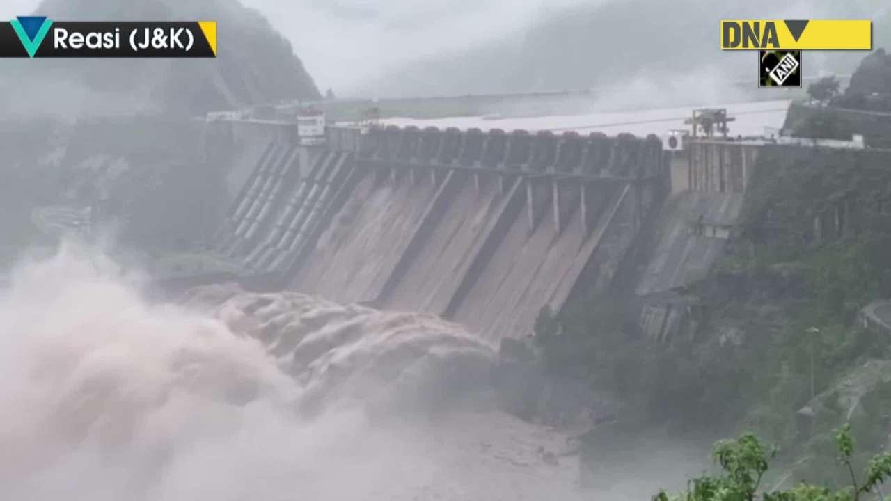 Watch: Gates of Salal Dam on Chenab River opened in J&K