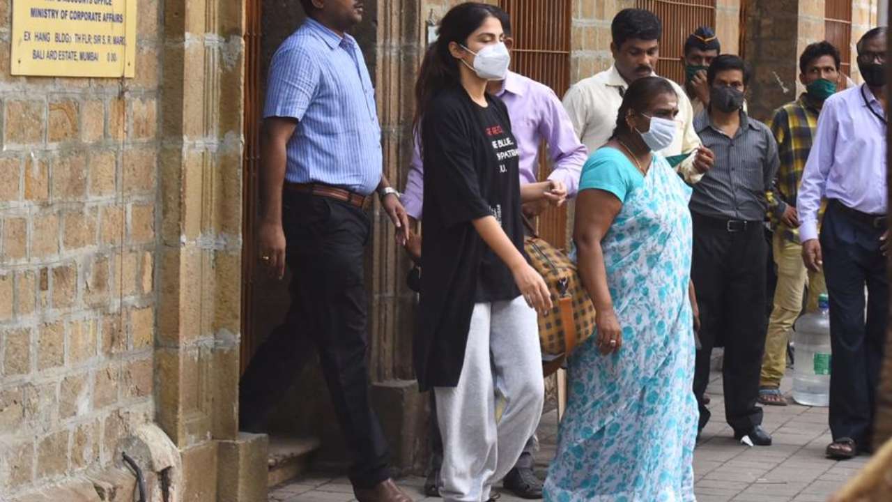 Photos: Rhea Chakraborty shifted to Byculla jail by NCB officials