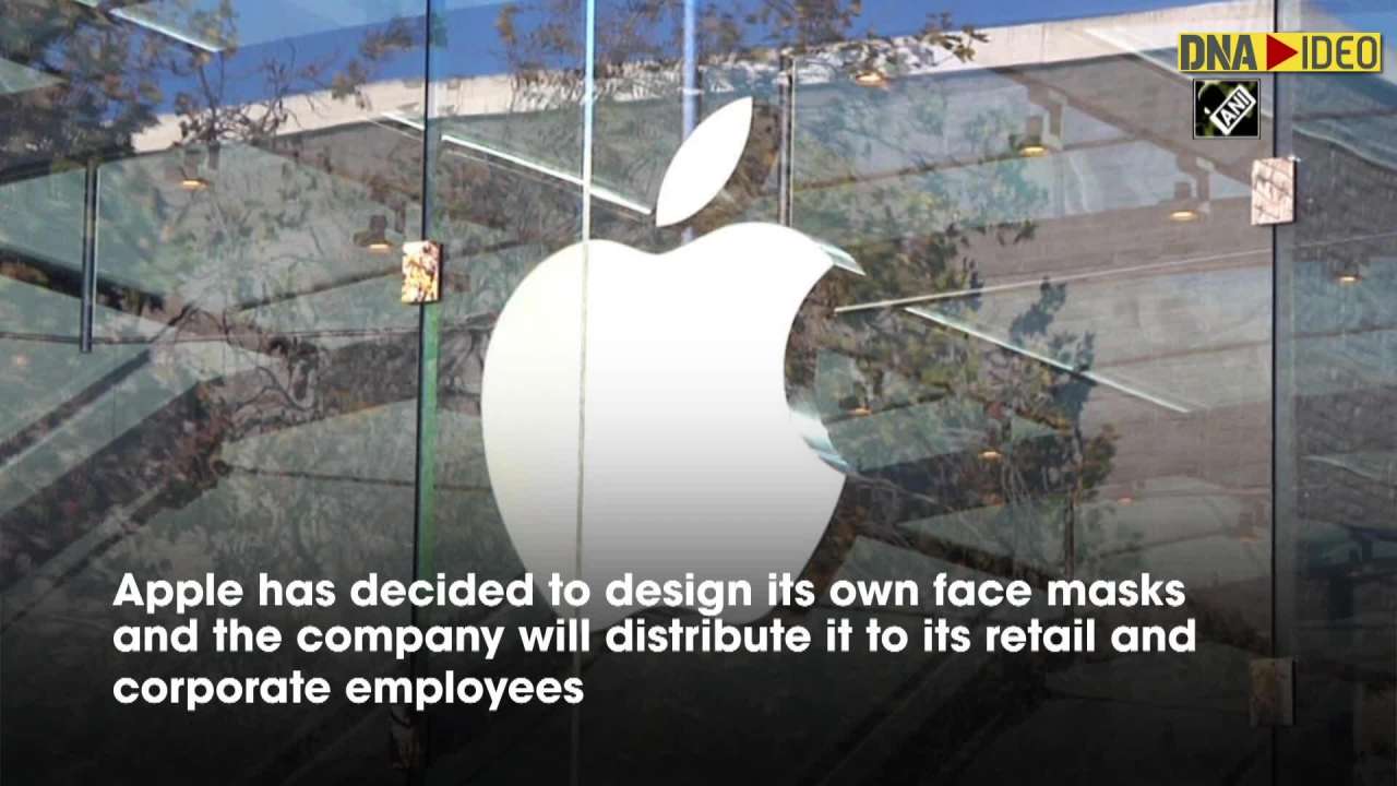 Apple designs COVID-19 face masks for its employees