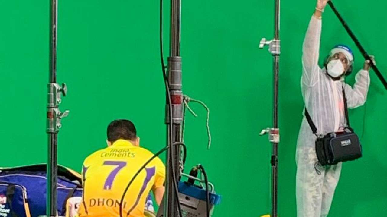 In Pics: MS Dhoni & Co. take part in CSK's unique shoot for IPL 2020