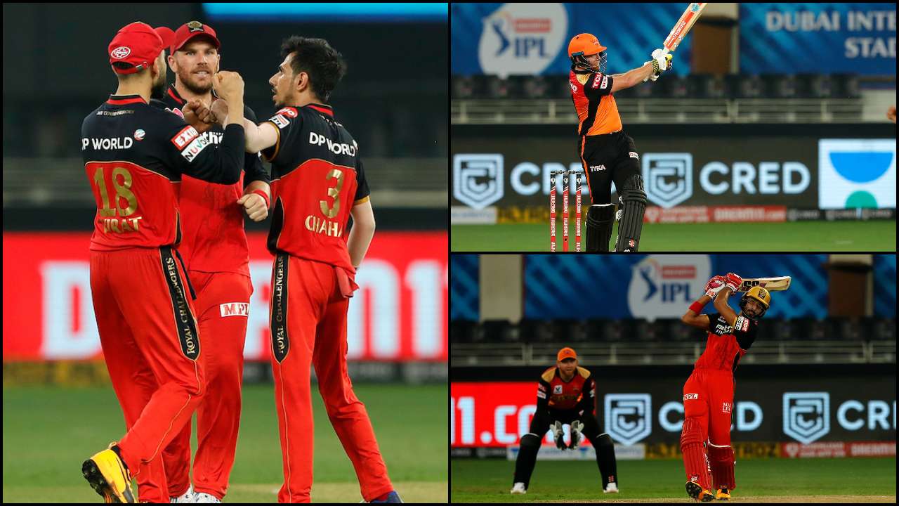 In pics- Five key moments in SRH vs RCB clash in IPL 2020