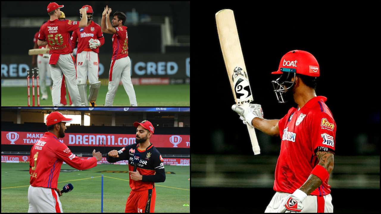 In pics- Five key moments in KXIP vs RCB clash in IPL 2020