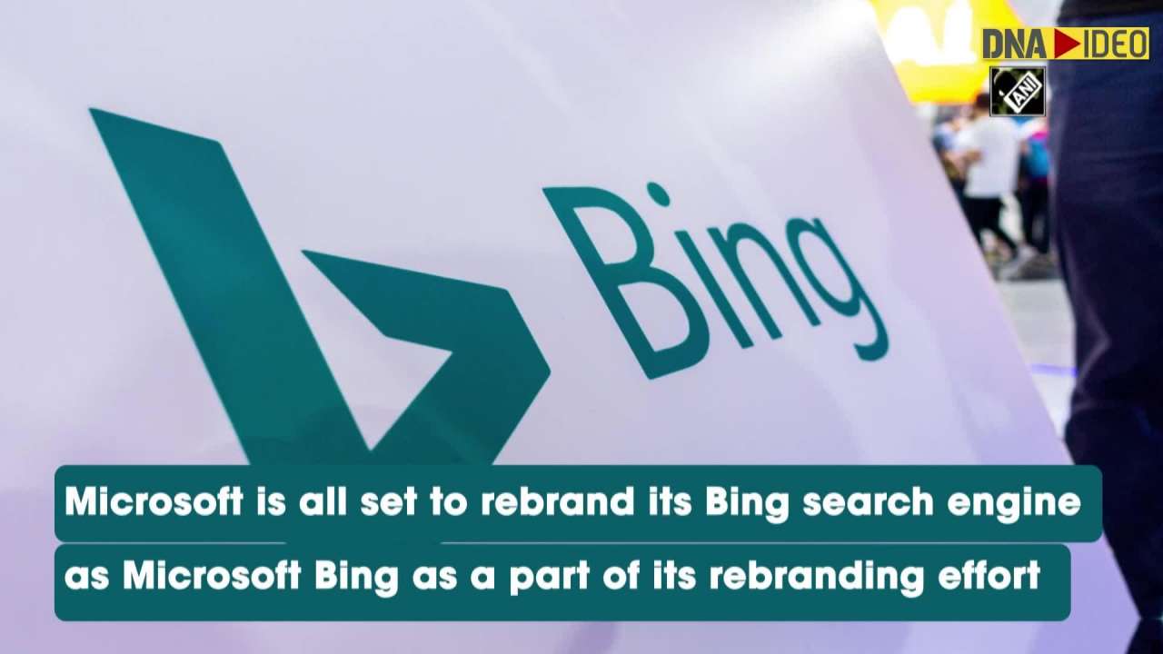 Microsoft rebrands Bing search engine as Microsoft Bing