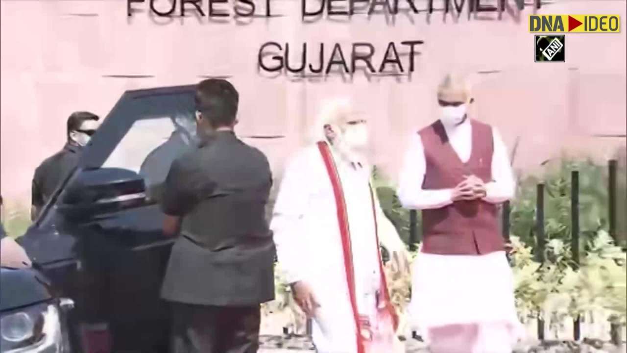 PM Modi inaugurates 'Arogya Van' in Gujarat's Kevadia