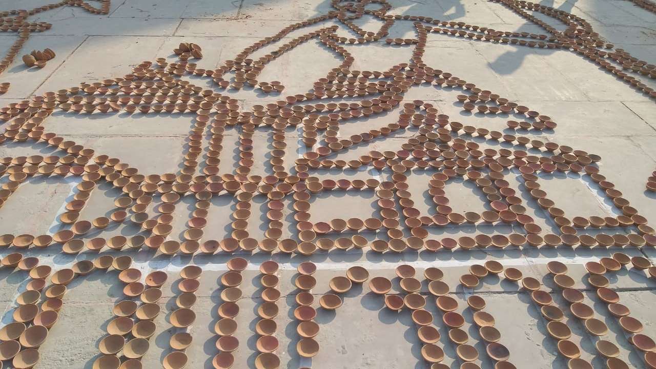 In Pics | Ayodhya Deepotsav: Preparations in full swing for mega Diwali ...