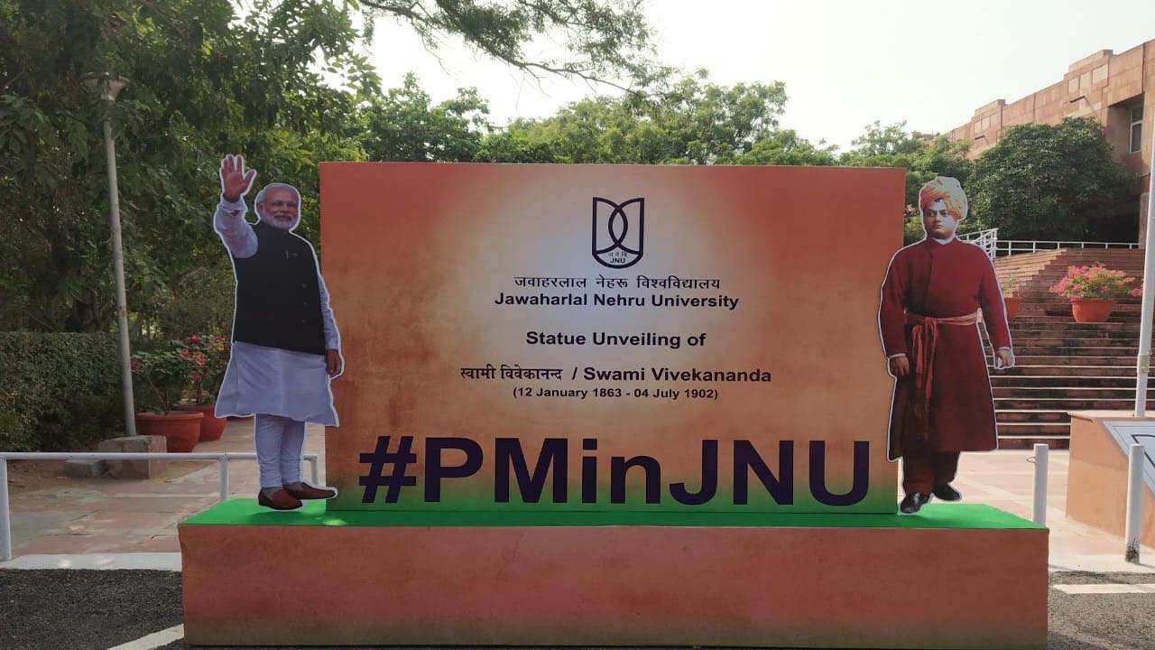 Modi in JNU: Preparation underway before PM addresses students and ...