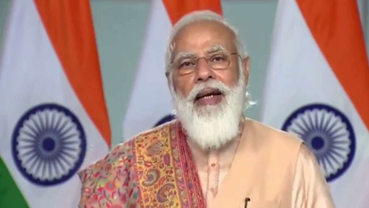 PM Modi unveils 'Statue of Peace' to mark 151st birth anniversary of ...