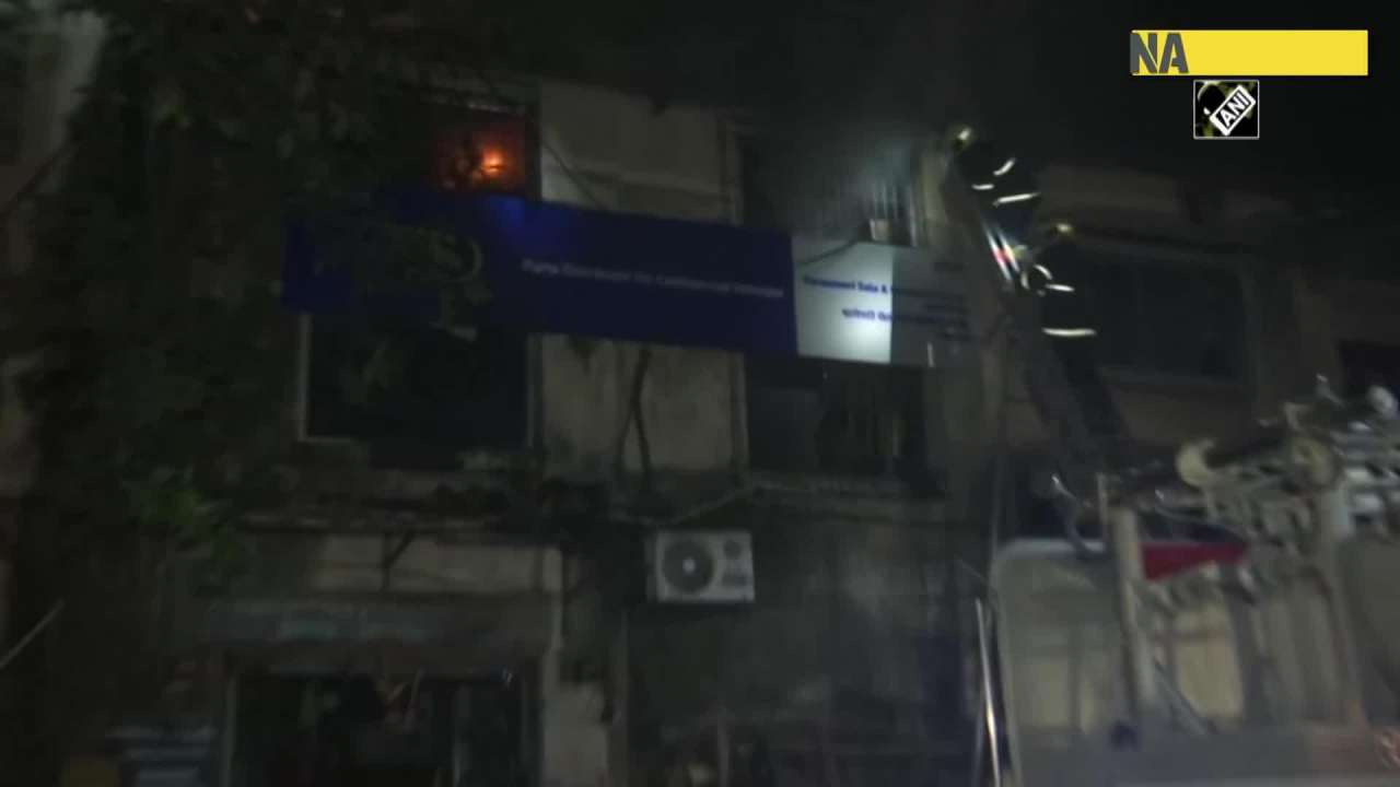 Fire breaks out at Sun Mill Compound in Mumbai