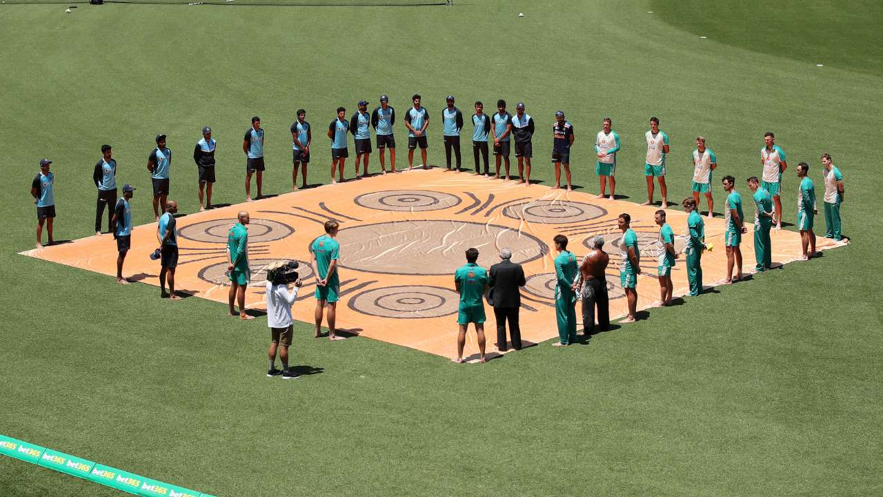 India, Australia join unique ‘barefoot circle’ ceremony before start of ...