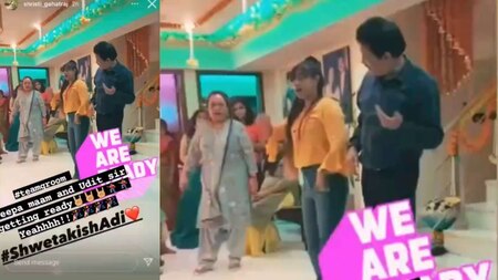 Aditya Narayan, Shweta Agarwal's pre-wedding festivities begin; see ...