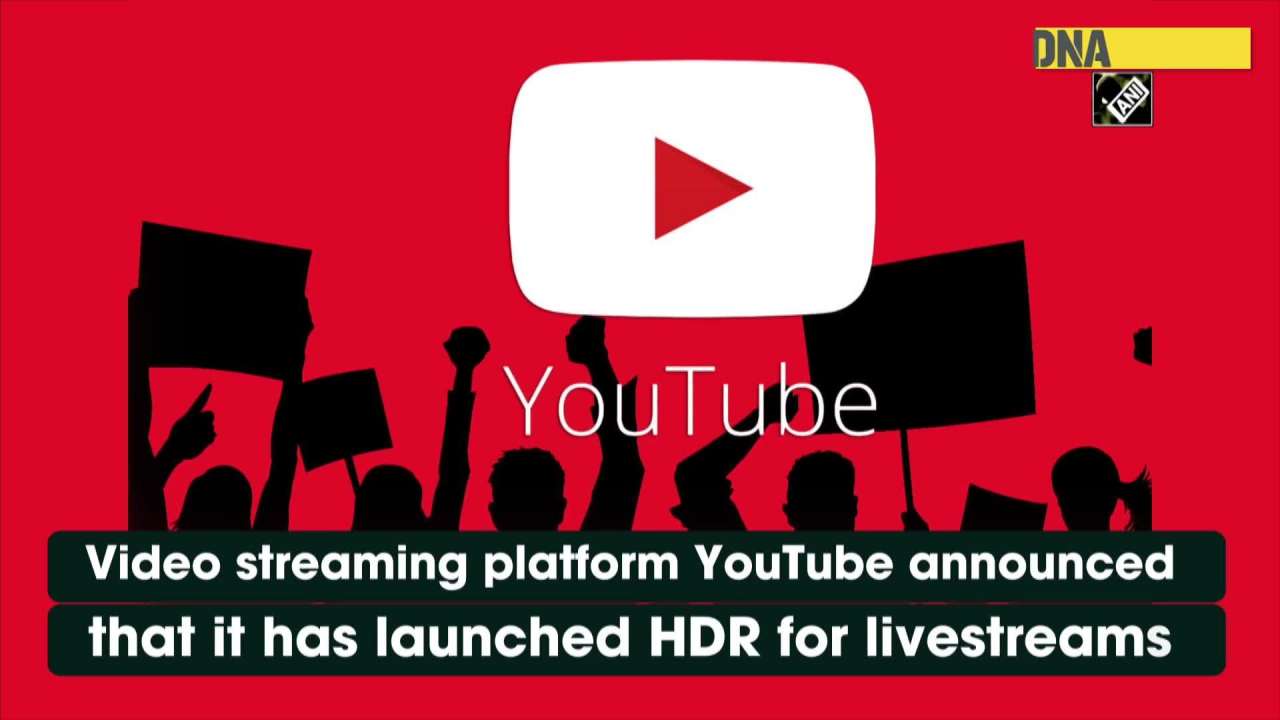YouTube introduces HDR to livestreams