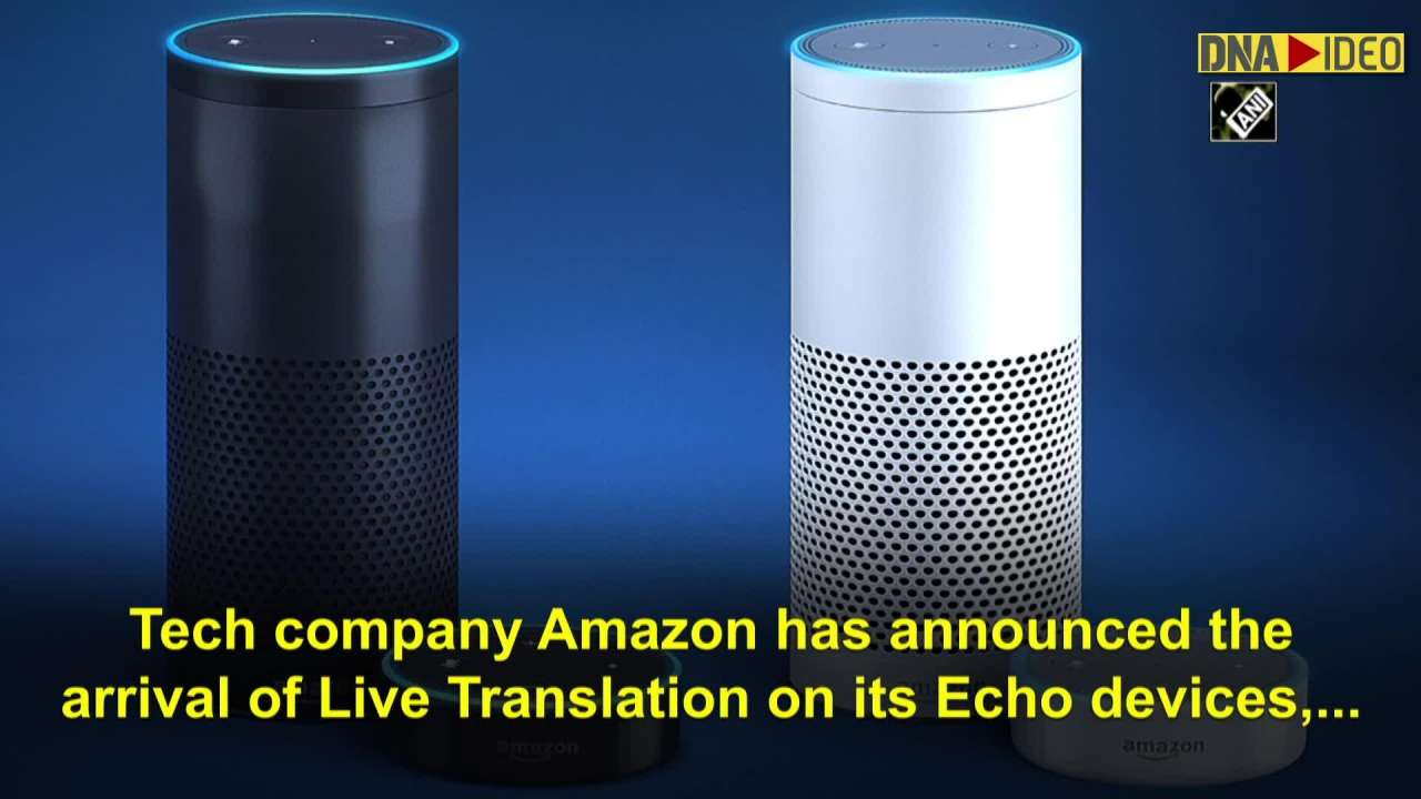 Amazon Alexa rolls out live translation feature in Echo devices