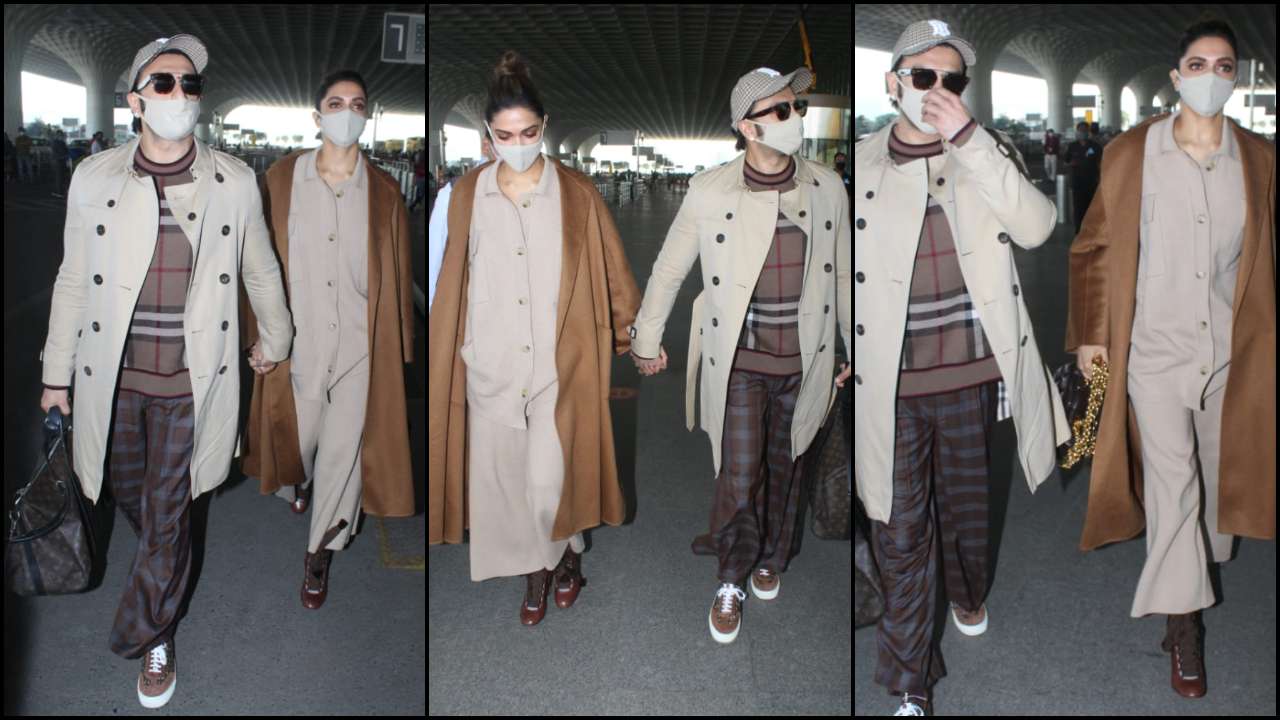 Photos: Deepika Padukone-Ranveer Singh jet off for holidays; slay in ...