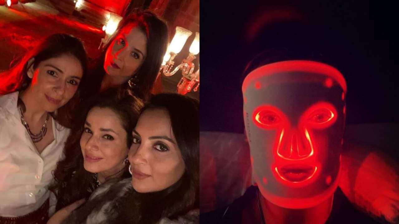 Photos of the Day: Deepika Padukone shares spooky photo in light mask ...