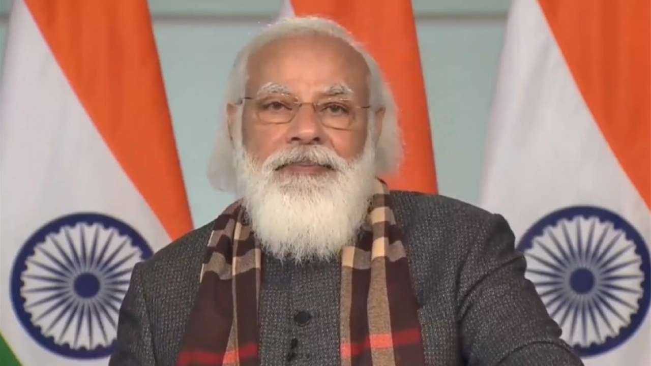 PM Narendra Modi flags off 8 trains connecting Statue of Unity with ...