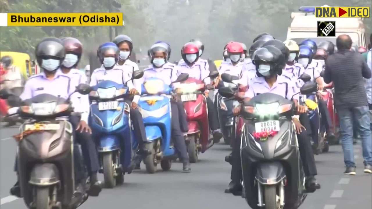 All-women scooter rally creates awareness for wearing helmets by ...