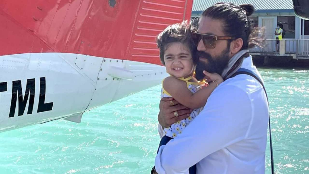 Photos: 'KGF' star Yash and Radhika Pandit kickstart Maldives vacation ...