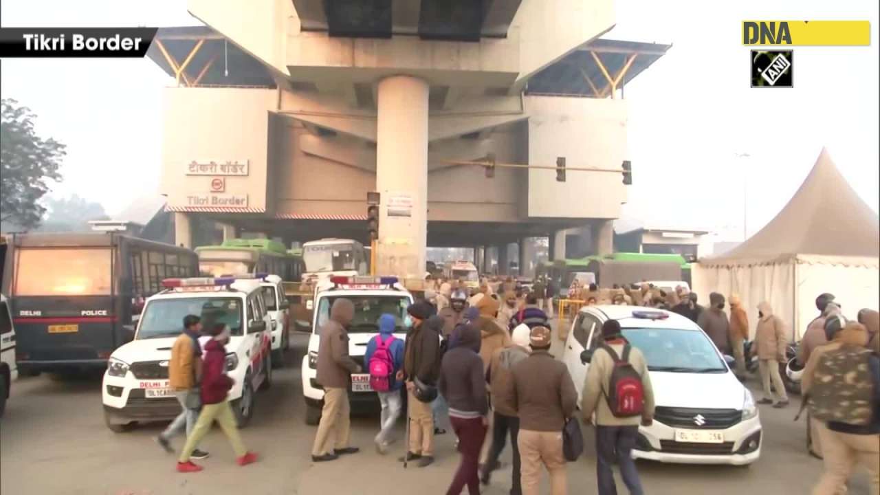 Additional security deployed at Singhu, Tikri borders amid farmers’ protest