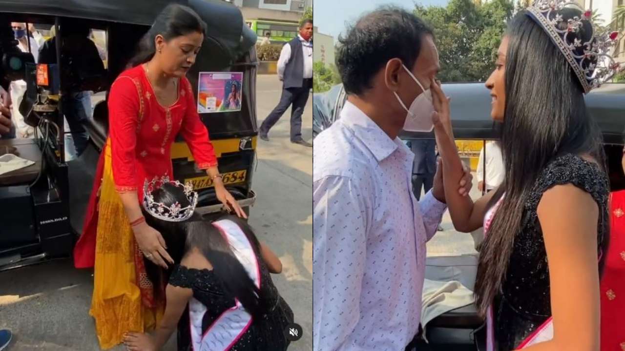 Manya Singh, Miss India 2020 runner-up, wipes away dad's tears as she ...