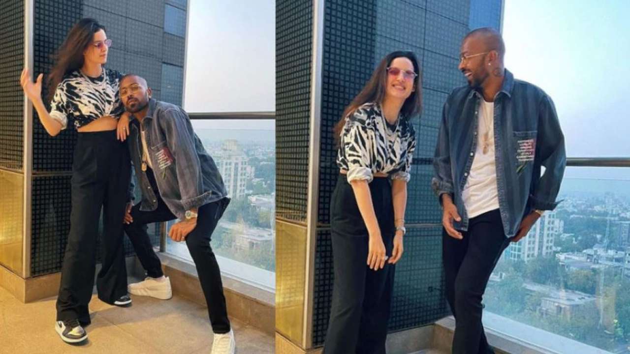 Team India all-rounder Hardik Pandya shares photo with wife Natasa ...