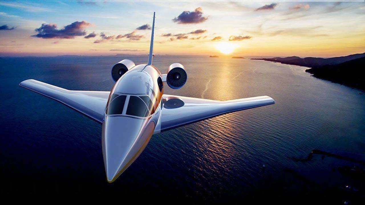 First look inside supersonic jet that could reach New York from London ...