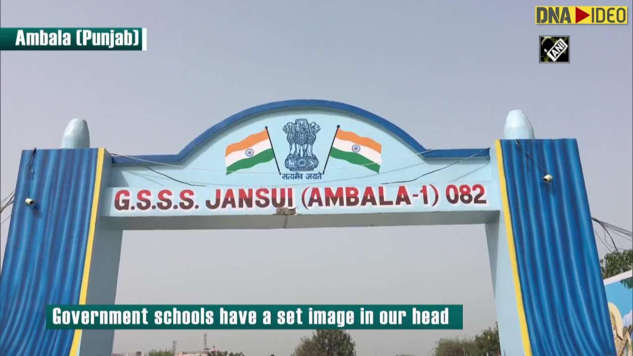 Teachers, villagers give a complete makeover to this govt school in Ambala