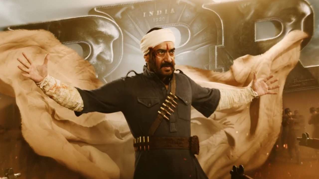 SS Rajamouli unveils ferocious first motion poster of Ajay Devgn from ...