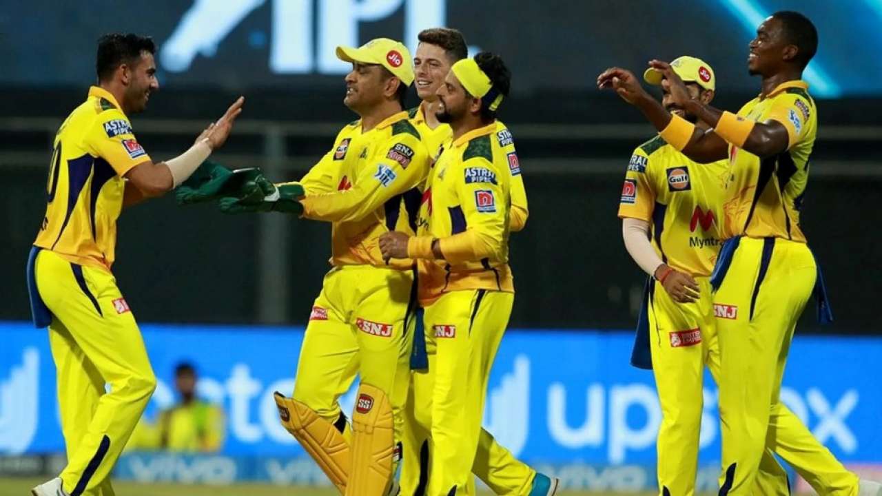 IPL 2021: CSK survive Russell-Cummins onslaught to win their third game ...