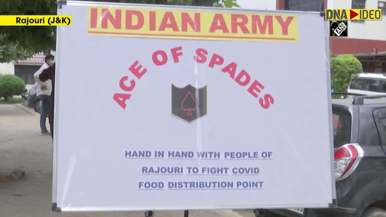 Jammu & Kashmir: Indian Army distributes food to needy in Rajouri Sector