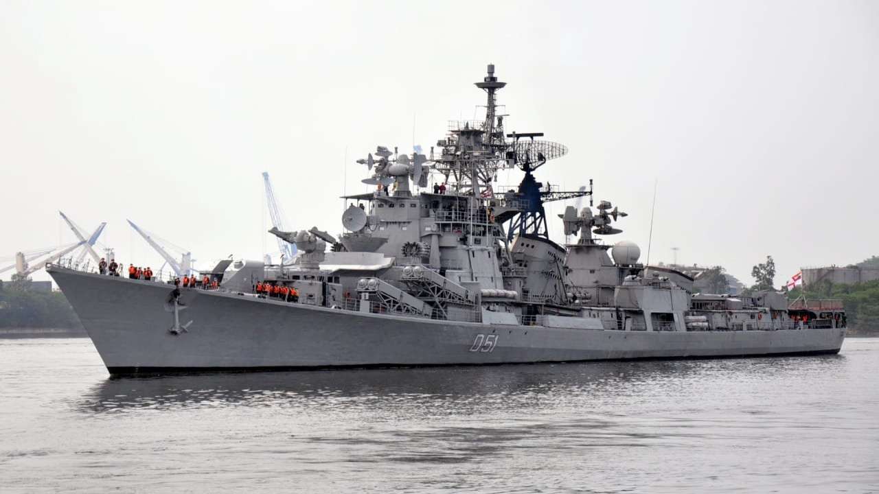 In Pics: INS Rajput, Indian Navy's first destroyer, to be ...