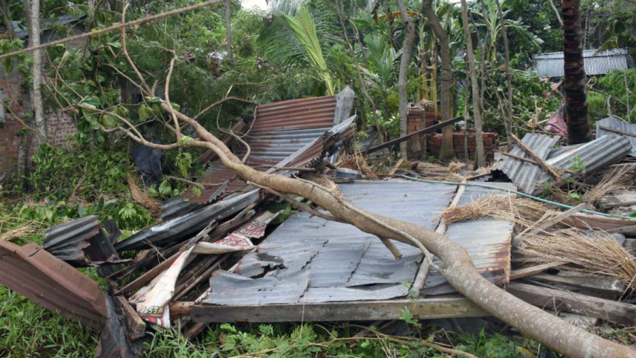 In Pics: Waterlogged streets, uprooted trees, damaged houses: Aftermath ...