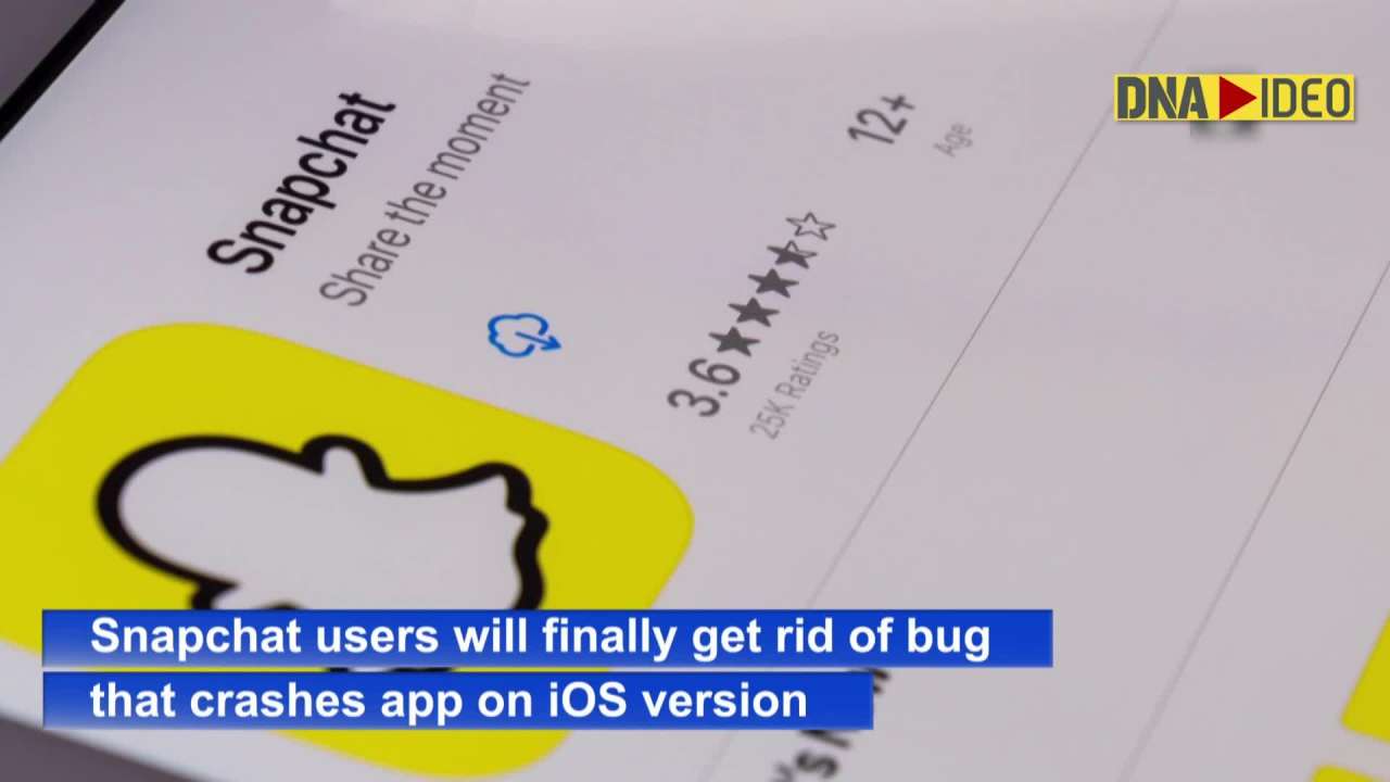 Snapchat's new update fixes its crashing problem