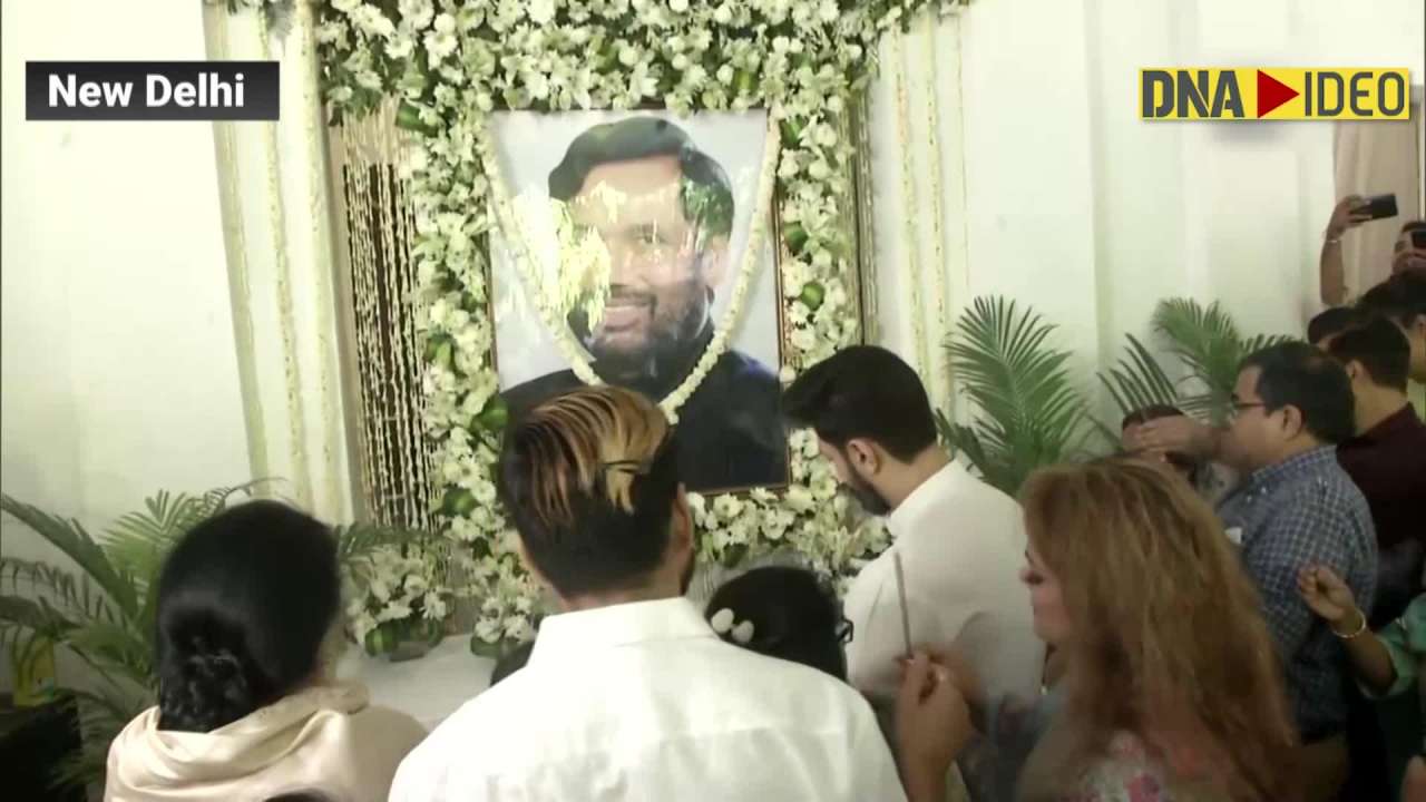 Chirag breaks down during book launch of his late father Ram Vilas Paswan