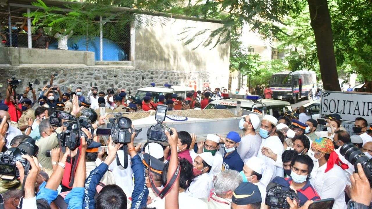 RIP Dilip Kumar: Legendary actor laid to rest with full state honours ...