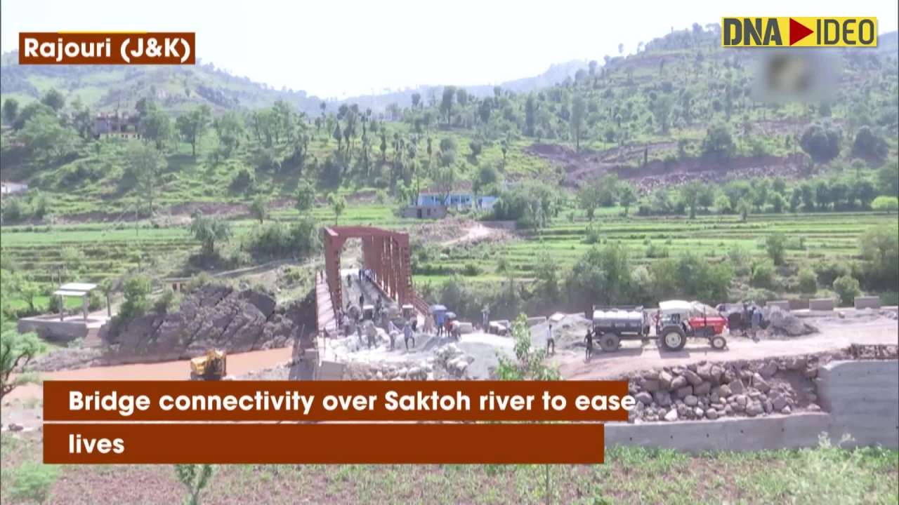 Border villages in JandK's Rajouri getting bridge connectivity after years