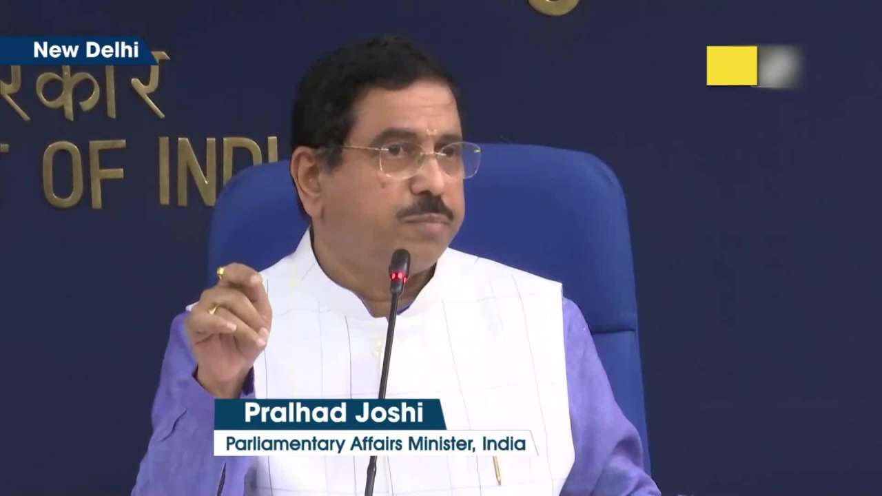 ‘Stalling Parliament was pre-planned by opposition’: Pralhad Joshi