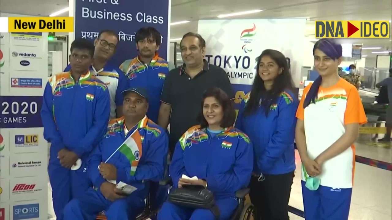 First Indian batch of Paralympic team leaves for Tokyo