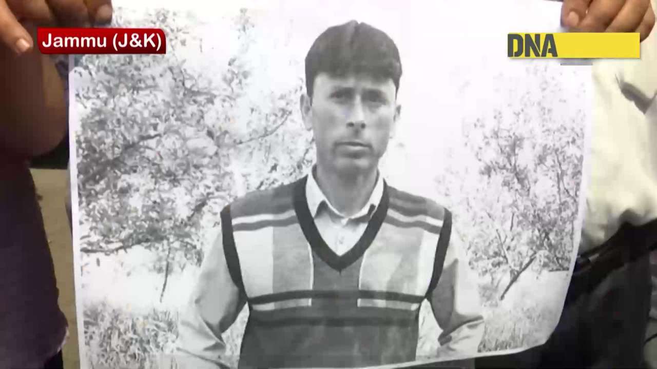 J&K: Dogra Front protest against killing of BJP leader Javeed Ahmad Dar