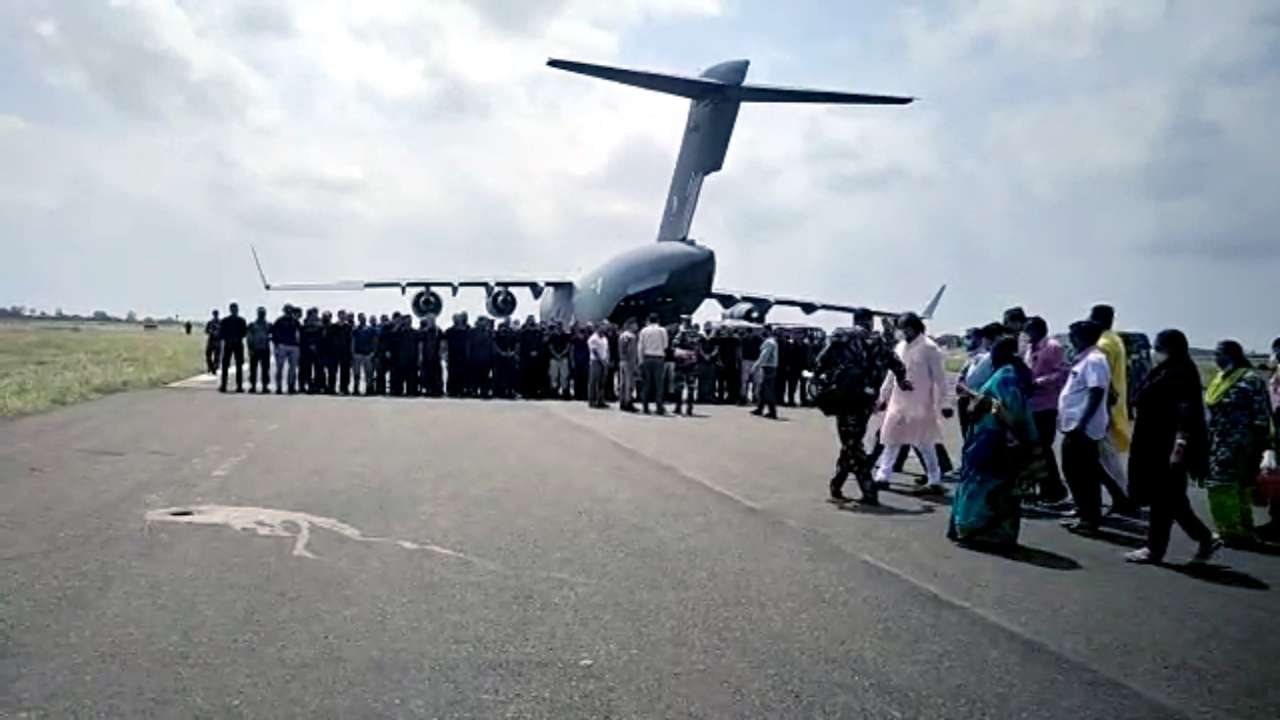 Afghanistan crisis: IAF aircraft evacuates 85 Indians from Kabul