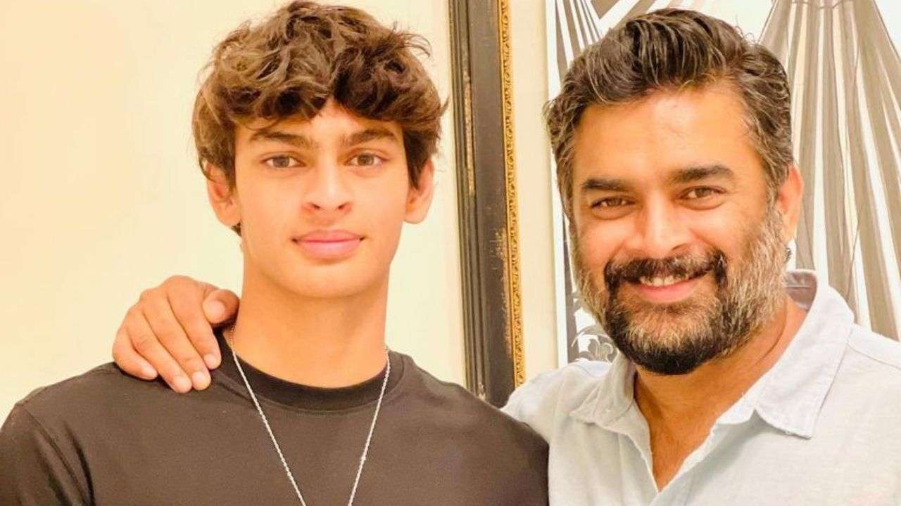 R Madhavan shares photo with handsome son Vedaant on his 16th birthday ...